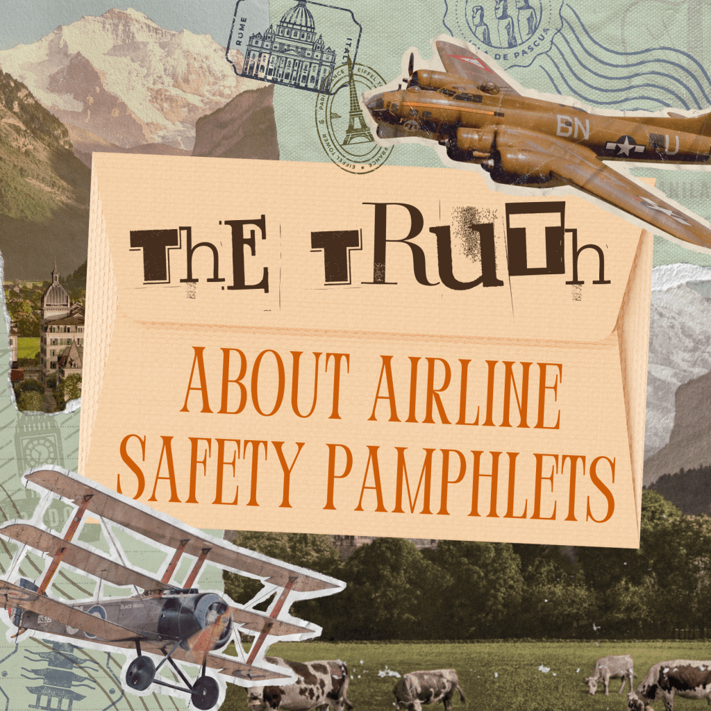 THE TRUTH ABOUT AIRPLANE SAFETY PAMPHLETS - BitRake